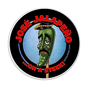 Jeff Dunham: Jose Jalapeno On A Steek PopSocket PopSockets PopGrip: Swappable Grip for Phones & Tablets