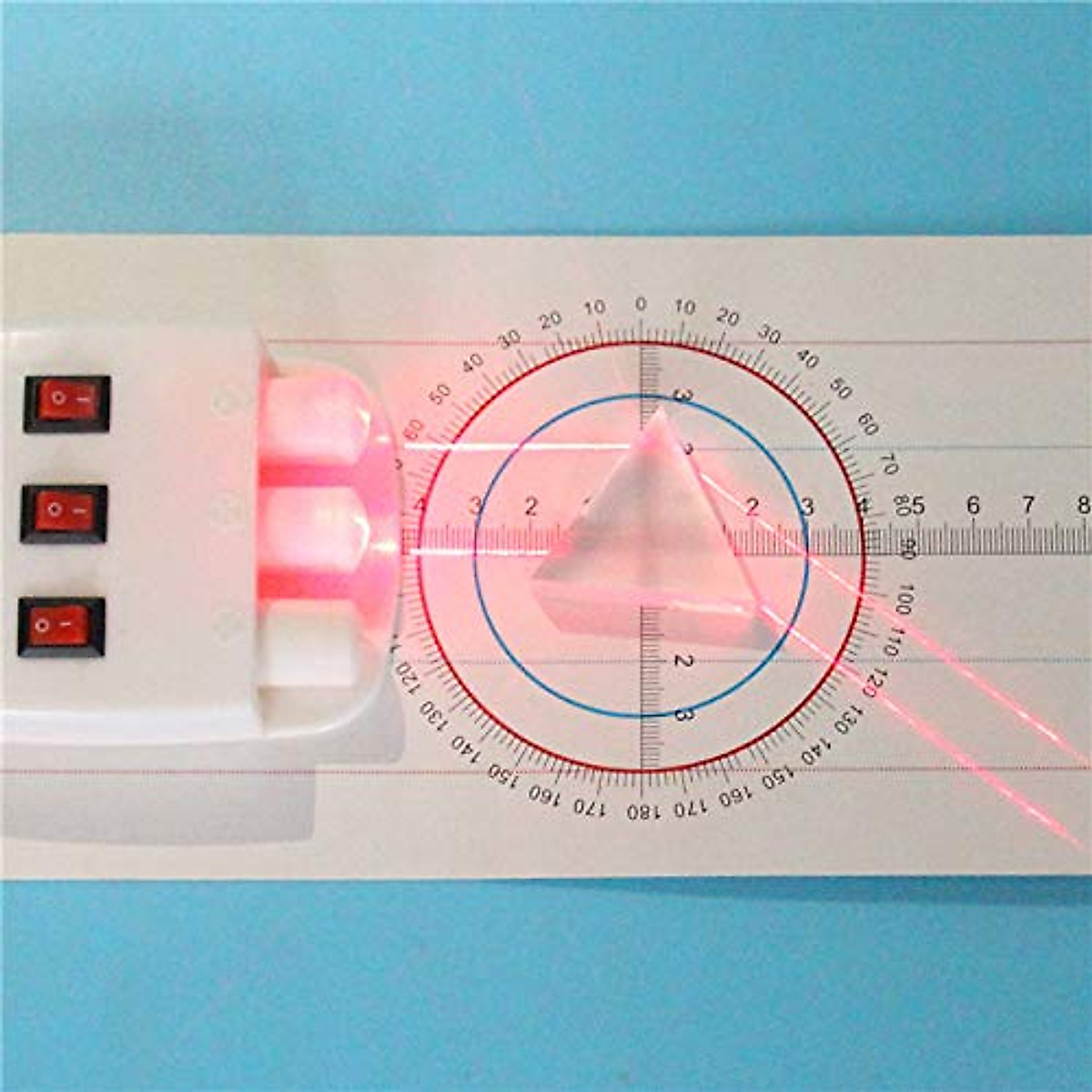 StayMax Physical Optical Experiment Set Concave/Convex Lens