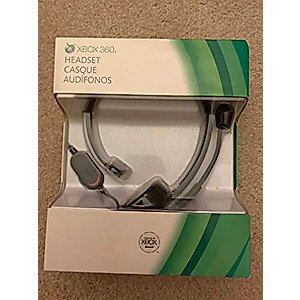 Microsoft Xbox 360 P5F-00001 Headset - In-Line Volume Control, Boom Microphone