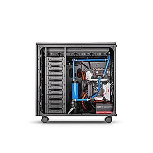 Thermaltake Core W200 Dual System Capable Extreme Water Cooling XL-ATX Fully Modular/Dismantle Stackable Tt Certified Super Tower Computer Case CA-1F5-00F1WN-00 Black