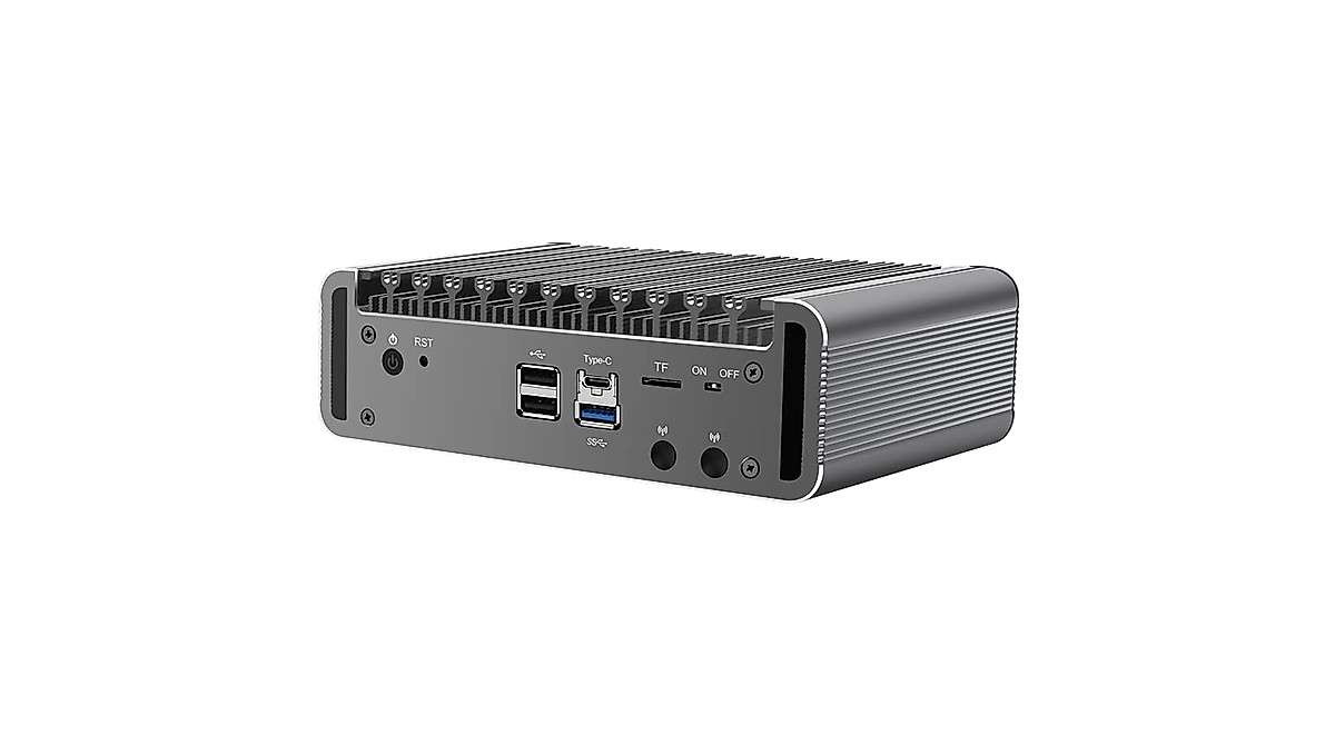 CWWK J6412 Fanless Mini PC | 2.5G LAN Soft Router Firewall
