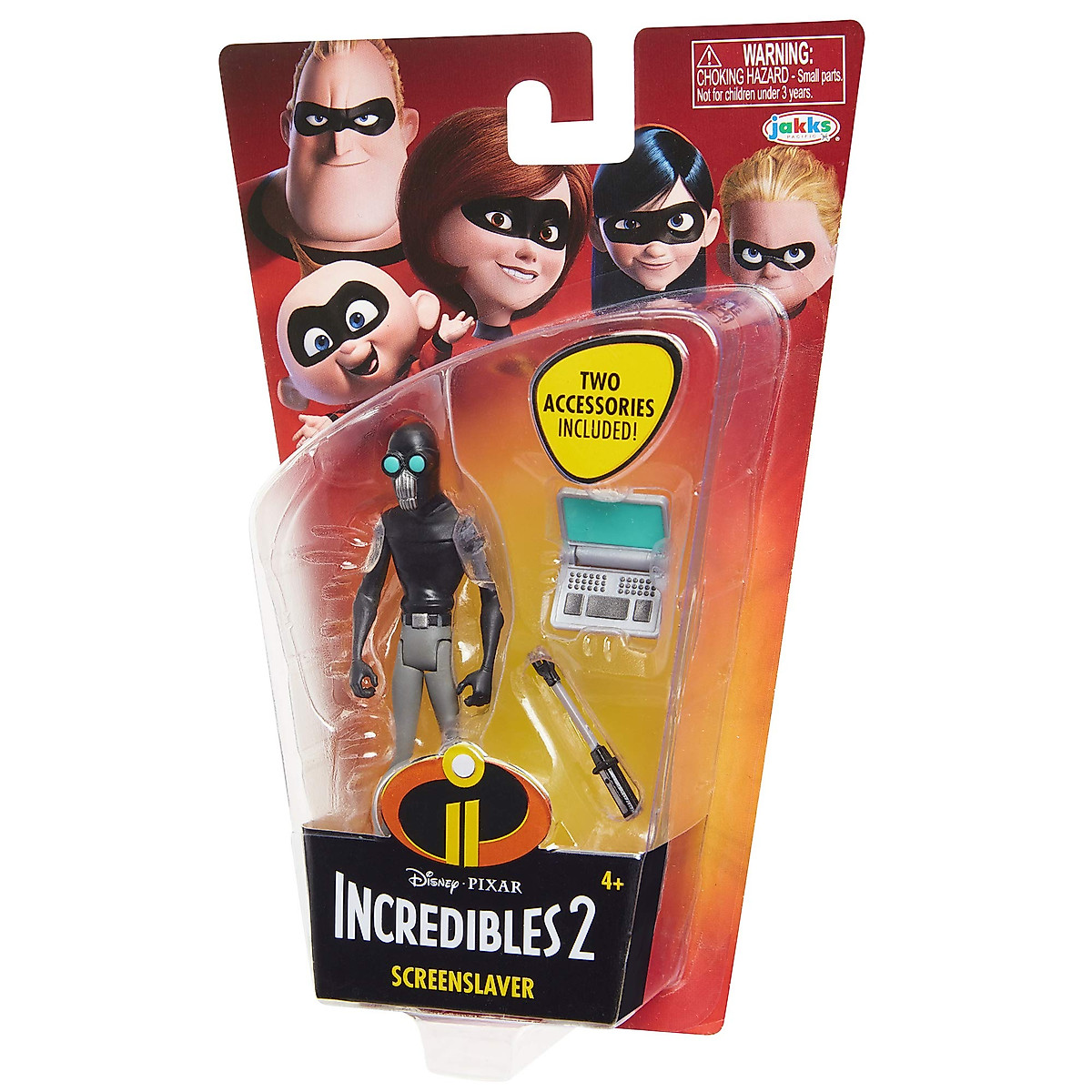 The Incredibles 2 Screenslaver 4-Inch Action Figure with Accessory