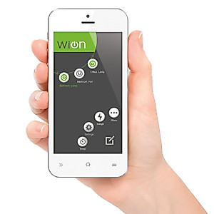 WiOn 50051 Indoor Wi-Fi Smart Surge Protector, 6 Grounded Outlets