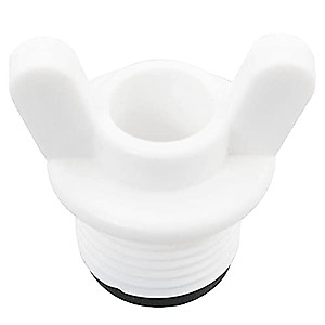 Ruiwaer 10pcs 1/2" PT Male Thread PPR Pipe Fitting End Caps Connector Plug with Butterfly Suitable for Agriculture, Lawns, Gardens, Courtyards, Greenhouses, Swimming Pools, Spray Cooling, Irrigation