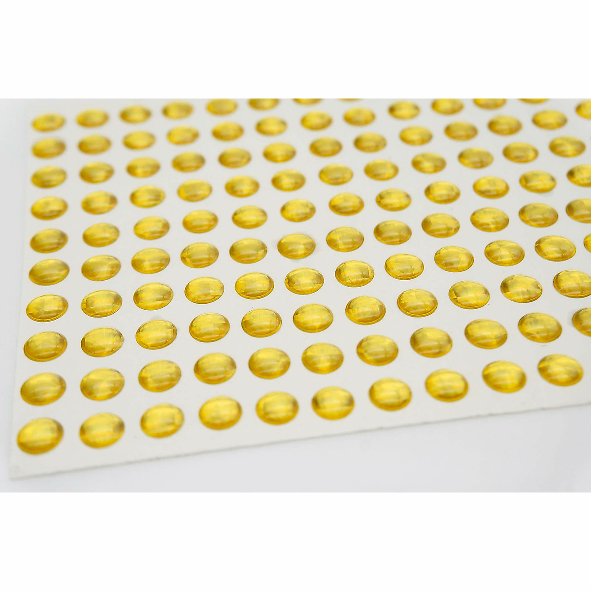 HTHYLURE Fishing Lure Eye 3D Soft Solid Gold Eye Fishing Eyes Holographic Lure Eyes Making Fly Tying Fake Fish Eyes DIY Lifelike Realistic Artificial Holographic Fake Eyes All Gold 4MM-500pcs