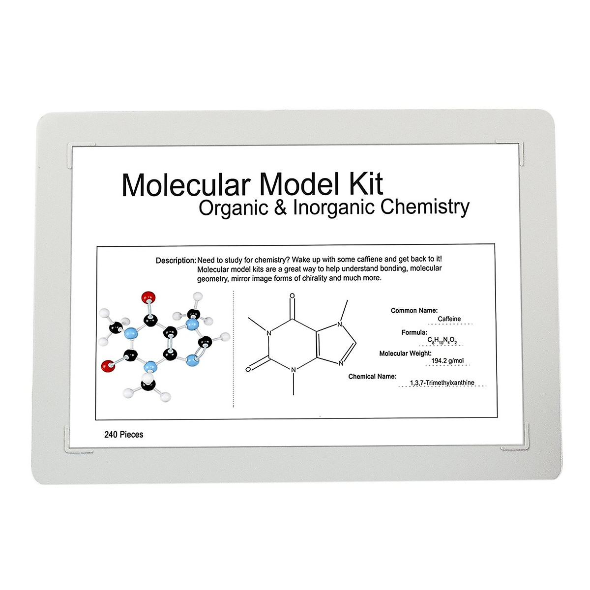 Parco Scientific PCM008 240PCs Molecular Model Kit