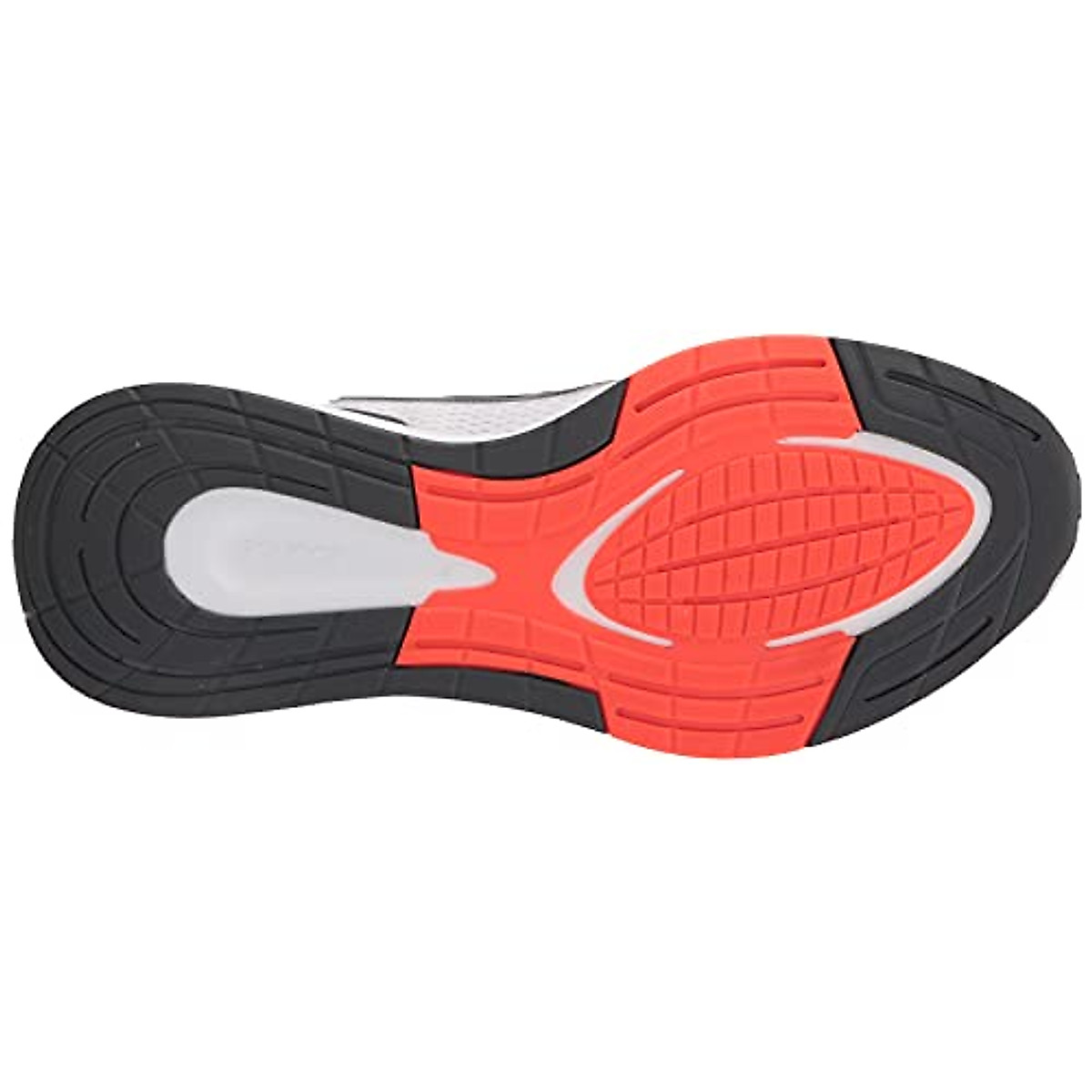 adidas Men's EQ21 Trail Running Shoe, White/Black/Grey, 10