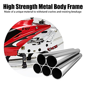 Cheerwing S107/S107G Phantom 3CH 3.5 Channel Mini RC Helicopter with Gyro Crimson