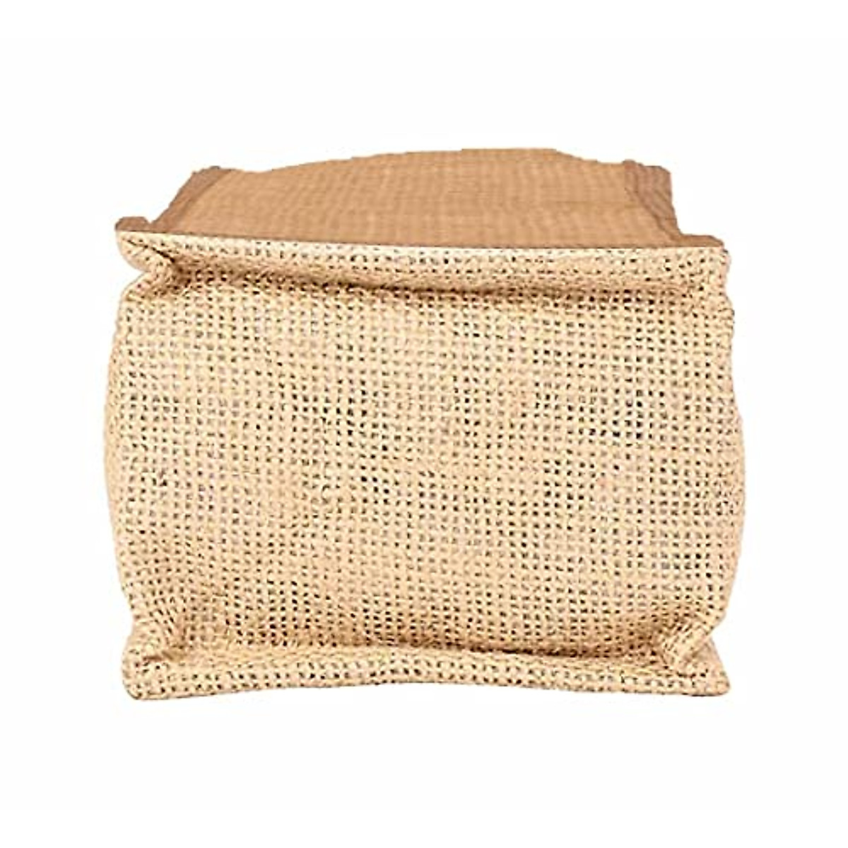 BANNER BUZZ MAKE IT VISIBLE BannerBuzz Jute Wine Bag Made of 100% Biodegradable Jute Material (4” W X 15” H X 4” B, Natural Brown Color)