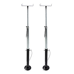 Dumble RV Stabilizer Jacks - 2pk Trailer Stabilizer Jacks Adjusts to 19-47in Tall to Level Your Camper, RV, or Trailer