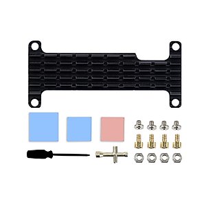 Raspberry Pi Zero Heatsink, Aluminum Heatsink for Raspberry Pi Zero 2 W/Pi Zero 2 WH/Raspberry Pi Zero/Pi Zero W/Pi Zero WH
