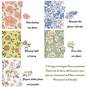 90+54+14 A5 Refill Paper with Undated Monthly Weekly Calendar Planner Inserts, A5 6 Ring Loose Leaf Paper Filler Paper Refillable Lined Paper Refill for 6 Ring Binder Planner Journal Agenda Notebook