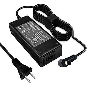 19.5V Adapter Power Cord for Sony Bravia LCD TV KDL-48R510C KDL-40R510C KDL-48W650D KDL40W600B KDL32W600D KDL-40W650D KDL-48W600B, KDL-48R KDL-55W KDL-32W KDL32R KDL-40W KDL-40R KDL-42W KDL-48W
