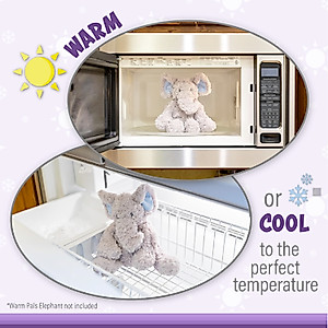 Warm Pals - Daniel Dragon - 1.5lbs - Cozy Microwavable Lavender Scented Plush Toys - Heated Stuffed Animal - Heatable Coolable Bedtime Comfort Plushie