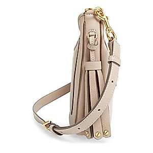 Marc Jacobs Interlock Small Leather Hobo Crossbody Bag, Taupe