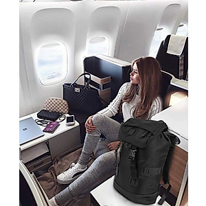 X RAY Rolltop Backpack | Leather Backpack | Travel Backpacks | School Backpack