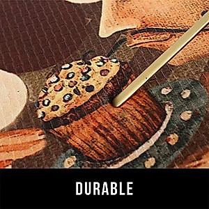 FRESHMINT Farmhouse Kitchen Mats Cushioned Anti-Fatigue Comfort Mat for Home & Office Ergonomically Engineered Memory Foam Kitchen Rug Waterproof Non-Skid, 30" by 17",Home