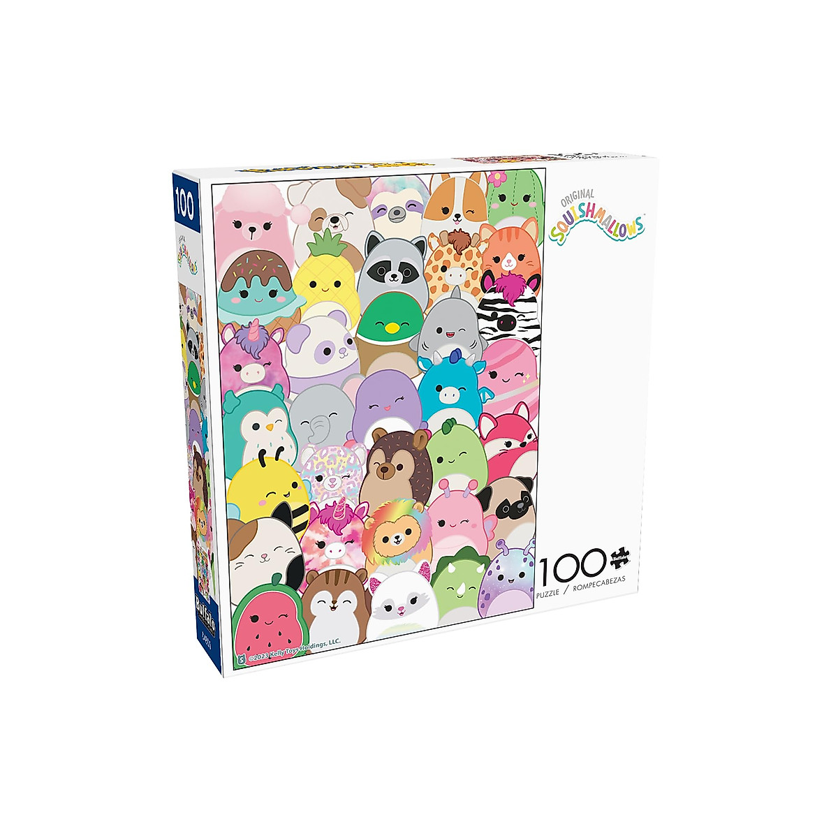 Buffalo Games - Squishmallow - Squishmallows - Buddies - 100 Piece Jigsaw Puzzle for Families -Challenging Puzzle Perfect for Game Nights - Finished Size is 15.00 x 11.00
