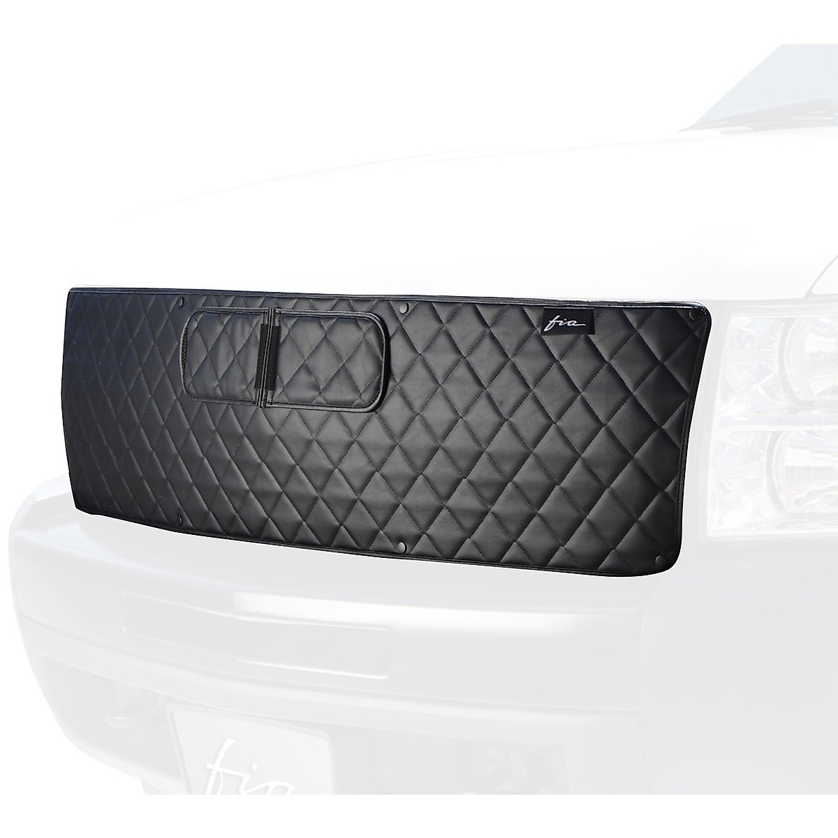 FIA WF920-31 Custom Fit Winter Front/Bug Screen, Black