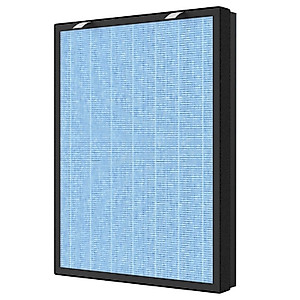 HSP002 Replacement Filter Compatible with HSP002 Smart True HEPA Air Cleaner Purifier 2.0 4-in-1 Filtration of H13 True HEPA Filter and Activated Carbon Filter