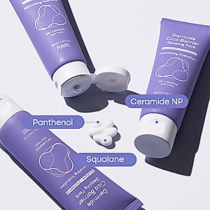 PURITO Dermide Cica Barrier Sleeping Pack 2.7 fl.oz / 80ml ceramide and centella, night cream, sensitive type, moisture pack