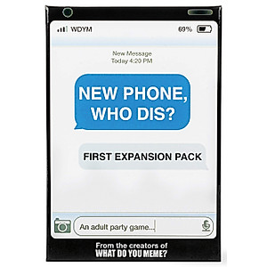 WHAT DO YOU MEME? New Phone, Who Dis? Expansion Pack - Designed to be Added to New Phone, Who Dis? Core Game