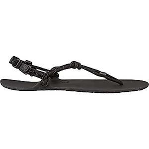 Xero Shoes Genesis Sandals for Women — Women's Lightweight Footwear, Packable Sandal, Travel-Friendly — Black, Size 9