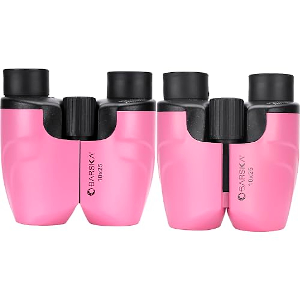 BARSKA 10x25 Pink Porro Binoculars