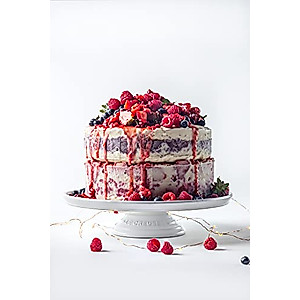 Le Creuset White Stoneware Cake Stand