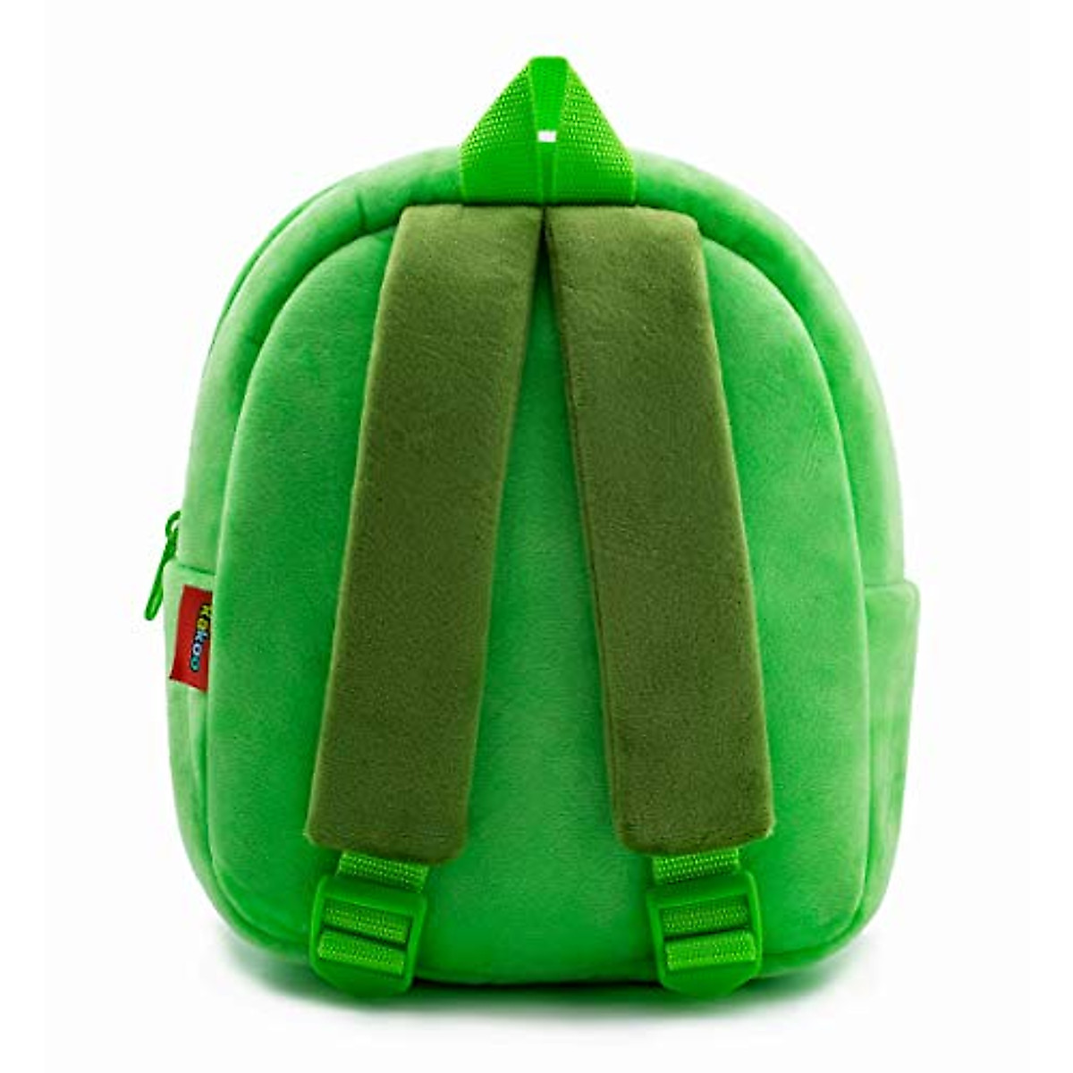 NICE CHOICE Cute Toddler Backpack Toddler Bag Plush Animal Cartoon Mini Travel Bag for Baby Girl Boy 2-6 Years(Green Dinosaur)