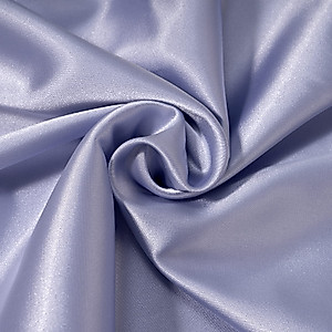 KISMETICS - Vegan Silk Sleep Set, Silky Pillowcase with Large Scrunchie and Eye Mask for Hair and Skin, Self Care Essential Satin Night Routine Kit (Purple Color)