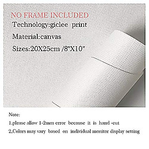 KAIRNE Funny Bathroom Quote Art Print, Set of 4 (8X10, Unframed) Colorful Inspirational Words Painting,Bathroom,Toilet,Washroom Rule Canvas Wall Art