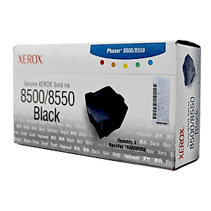 Xerox 108R00668 Solid Ink 8500/8550 Black Cartridge (3 Sticks)