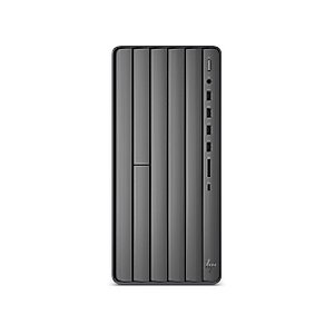 HP ENVY Desktop Computer, Intel Core i7-9700, 16GB RAM, 1TB Hard Drive, 512 GB SSD, Windows 10 (TE01-0020, Black)