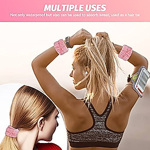 Gosuoa 8 Pcs Spa Face Washing Wristbands,Wrist Washband Microfiber Wrist Towels for Washing Face,Absorbent Wristbands Wrist Sweatband for Women Girls Child,Prevent Liquid from Spilling Down Your Arms