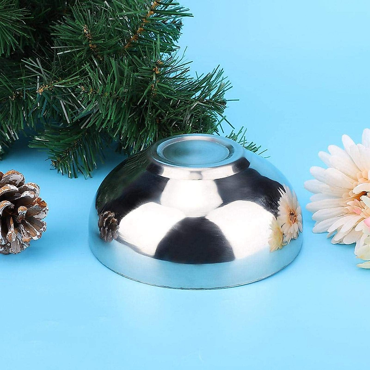 34 Oz/ 1000ml Stainless Steel Mixing Bowls Double Wall Serving Bowl Insulated Cereal Bowl Salad Bowl Stainless Steel Bowl Stainless Steel Water Bowl