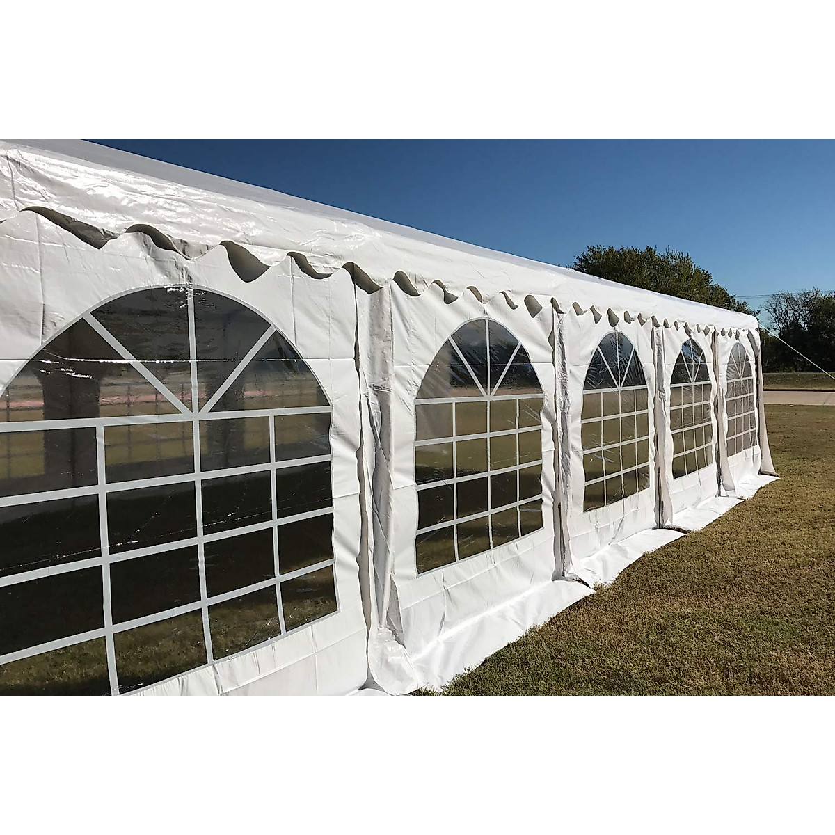 DELTA 40'x20' Budget PVC Party Tent, Tents for Parties, Large Outdoor Event Wedding Tent Canopy,Carpas para Fiestas with Waterproof Top