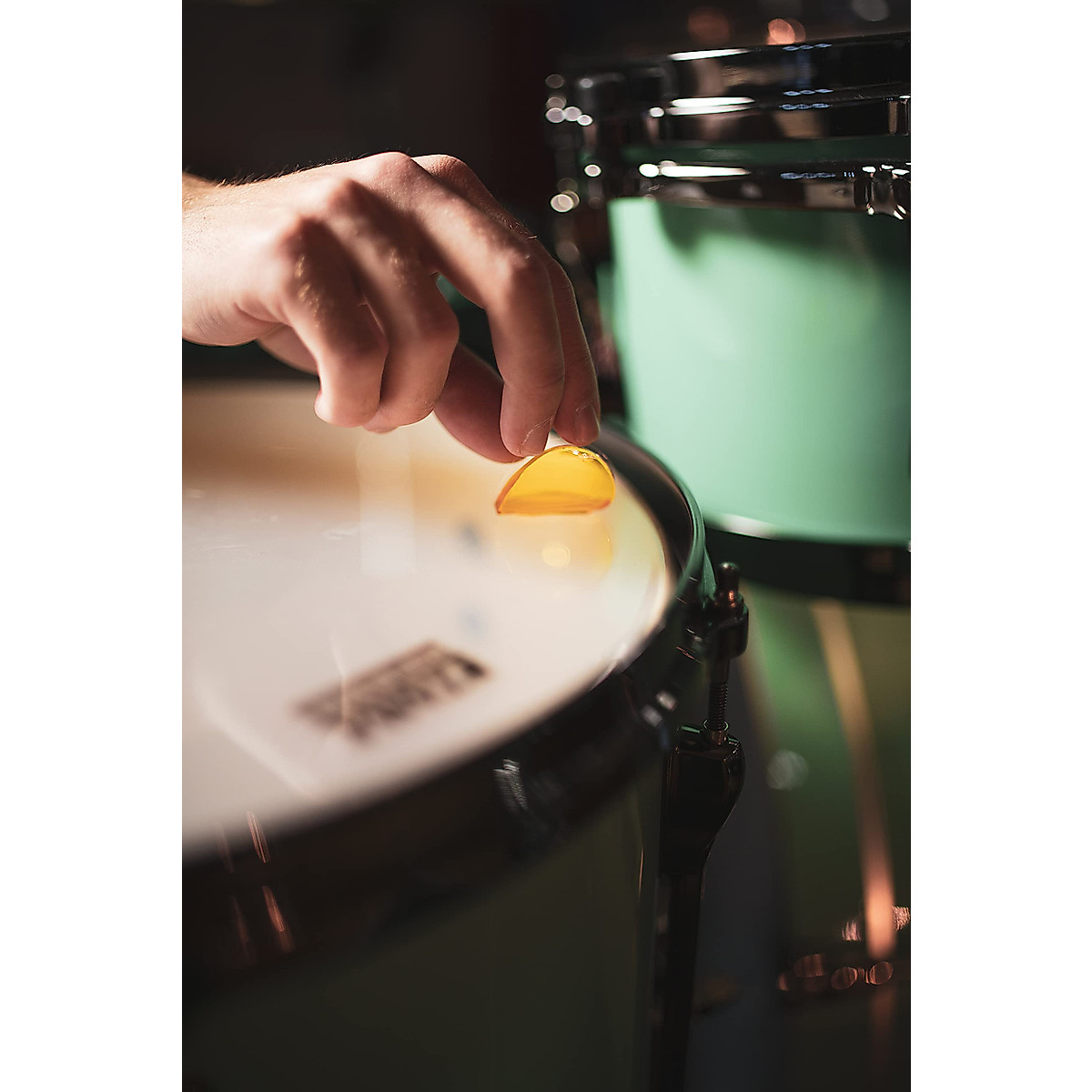 Meinl Cymbals pc Drum Honey Dampening Gel Pads, 12 Piece Assortment with Varying Sizes — Includes Container and Dividers (MDHA)