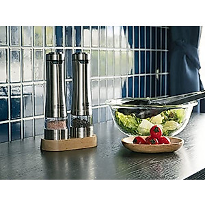 Russell Hobs 7922JP Electric Mill, Salt and Pepper, Pack of 2