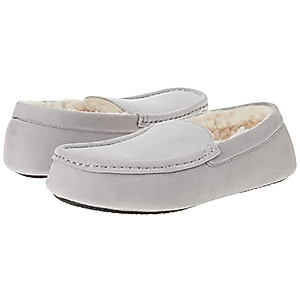 Amazon Essentials Men's Moccasin Slipper, Grey, 12