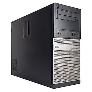 Dell Optiplex 990 Tower Desktop Computer Intel Core i5-2400 3.1GHz 8GB DDR3 Memory 1TB HDD DVDRW Windows 10 Professional) (Renewed)