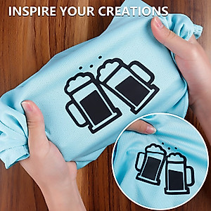 CAREGY Heat Transfer Vinyl HTV for T-Shirts 12 Inches by 100 Feet Roll (Black)