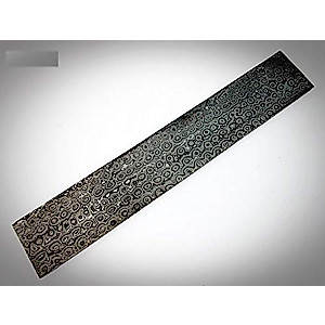 Poshland BLD-57 Damascus Steel bars - RAINDROP Pattern