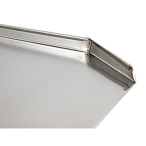 Stainless Steel Dish Drain Board (End Opening)