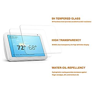 AutoSonic Echo show Smart Display Screen Protector (For Show 8)