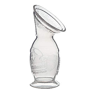 Haakaa New Silicone Breast Pump 150ML with Suction 100% Food Grade Silicone BPA PVC and Phthalate Free (150ml)