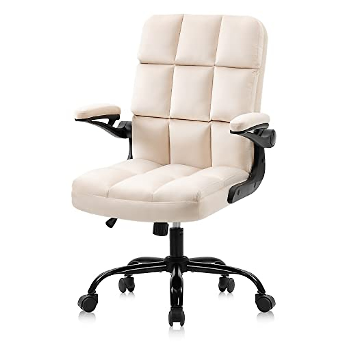 ZLXDP Office Chairs Computer Armchair Fabric High Back Desk Chair for Bedroom (Color : E, Size : 1)