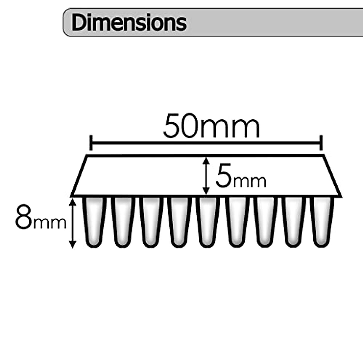 DIY Doctor Furniture Caster Cups - Furniture Coasters for Heavy Furniture - Carpet Protectors for Furniture Legs - Carpet Savers - 53 Spikes on Each Cup - Pack of 8