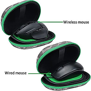 co2CREA Hard Case Replacement for Razer Basilisk Ultimate V2 V3 X/Deathadder Essential V2 Pro/Mamba Elite/Naga Pro Trinity X/Orochi V2 / Viper Mini Ultimate V2 Pro Wireless Gaming Mouse