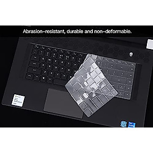 Keyboard Cover Skin for Dell Alienware m17 R5, Alienware m15 R7, Alienware M16 R1, Alienware x15 R1 R2 15.6" & x17 R1 R2 17.3", Alienware m15 R5 R6 R7 15.6", Dell G16 7630 7620 Gaming Laptop, TPU